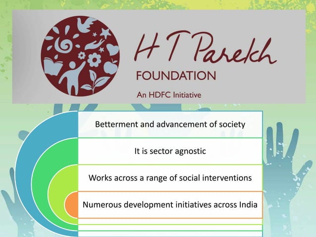 Corporate Social Responsibility Initiatives by HDFC Bank and HDFC Life ...