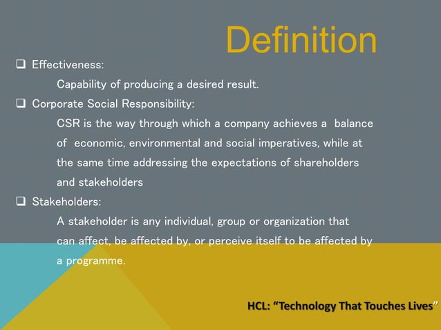 Importance of CSR | PPTX | Business | Business and Finance