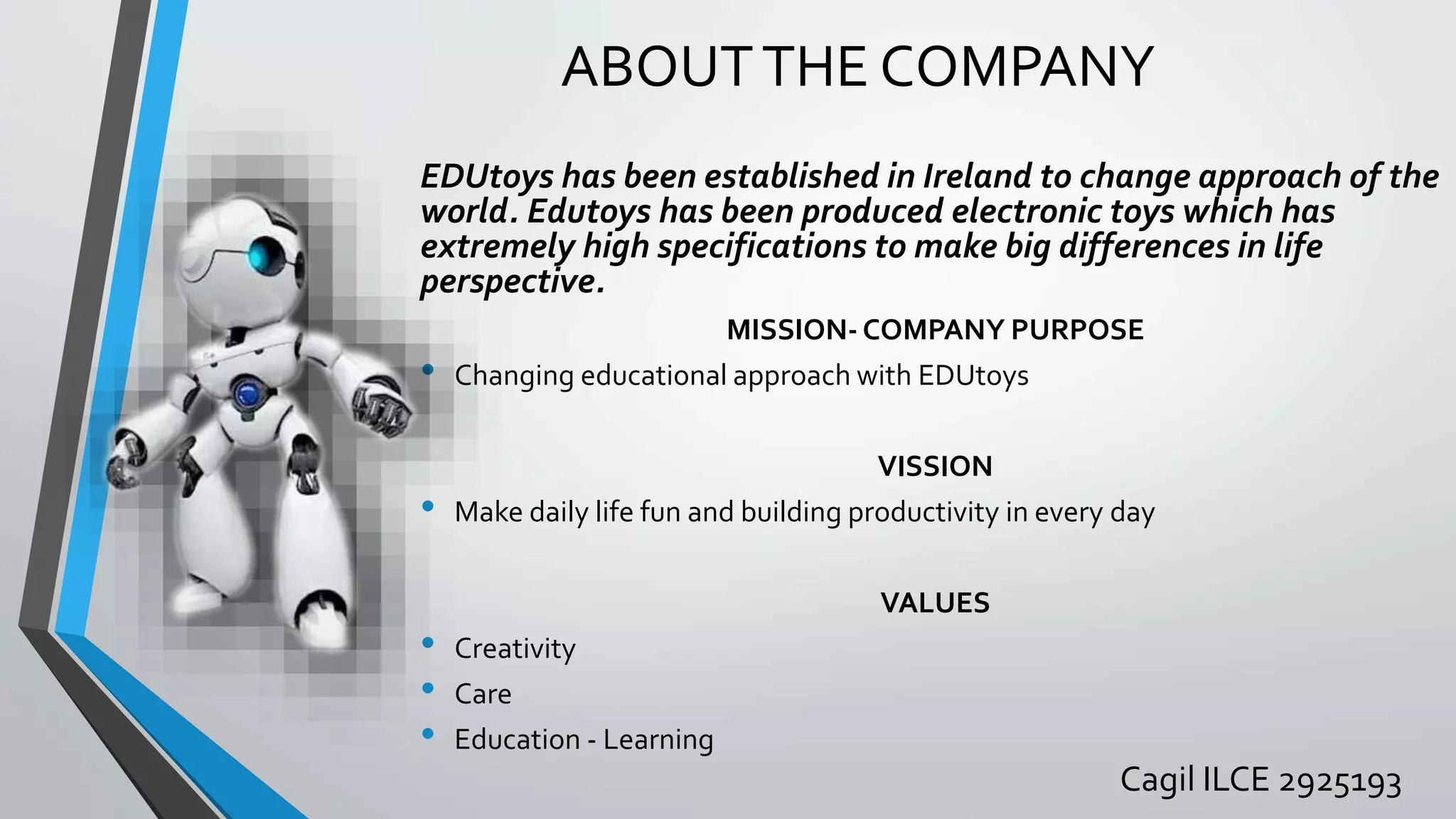 Edu Toys Corporate Social Responsibility ( Toy industry) | PPTX