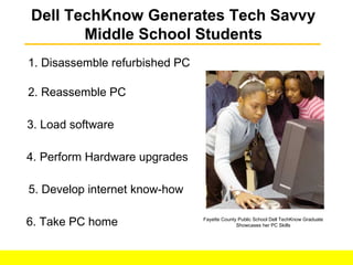 Dell's Corporate Social Responsibility Recommendations | PPT