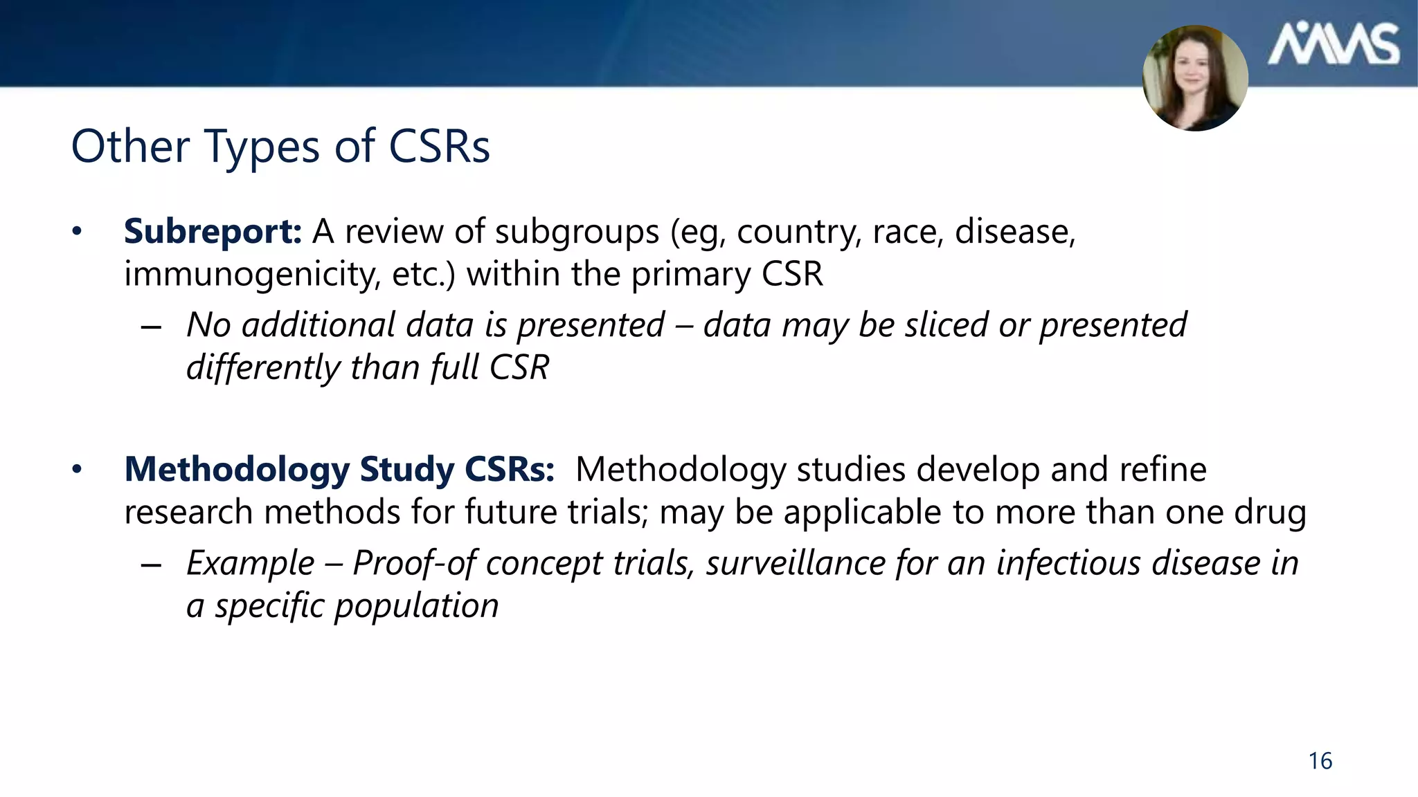 How to Create Fit-For-Purpose Clinical Study Reports for Successful ...