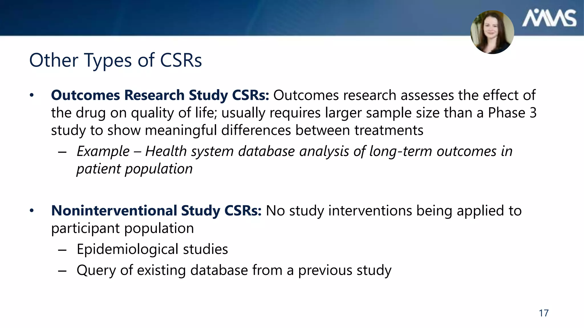 How to Create Fit-For-Purpose Clinical Study Reports for Successful ...