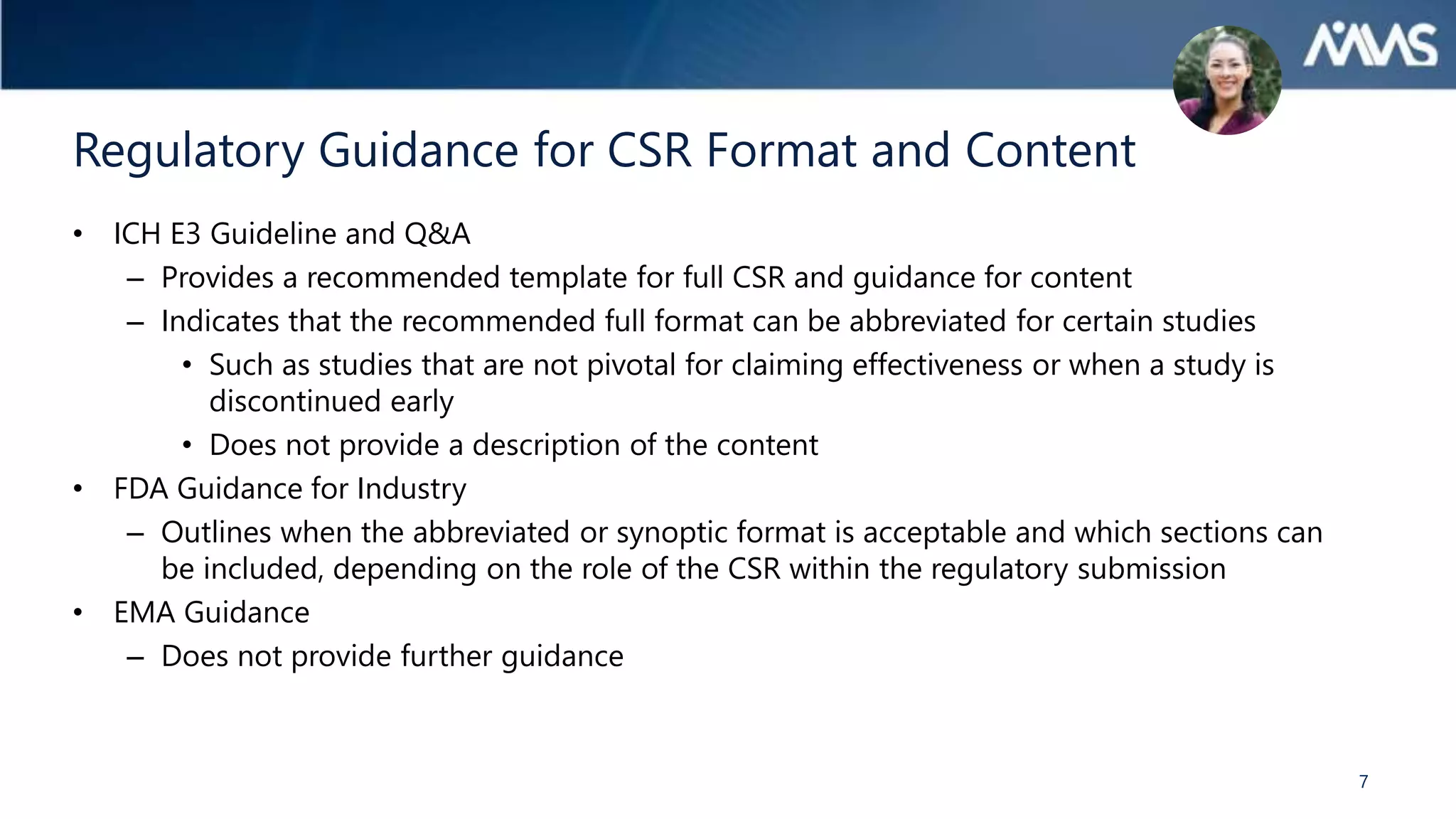 How to Create Fit-For-Purpose Clinical Study Reports for Successful ...