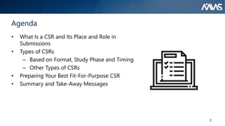 How to Create Fit-For-Purpose Clinical Study Reports for Successful ...
