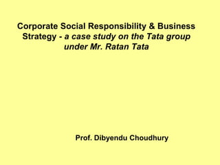 Csr fpr tata group | PPT