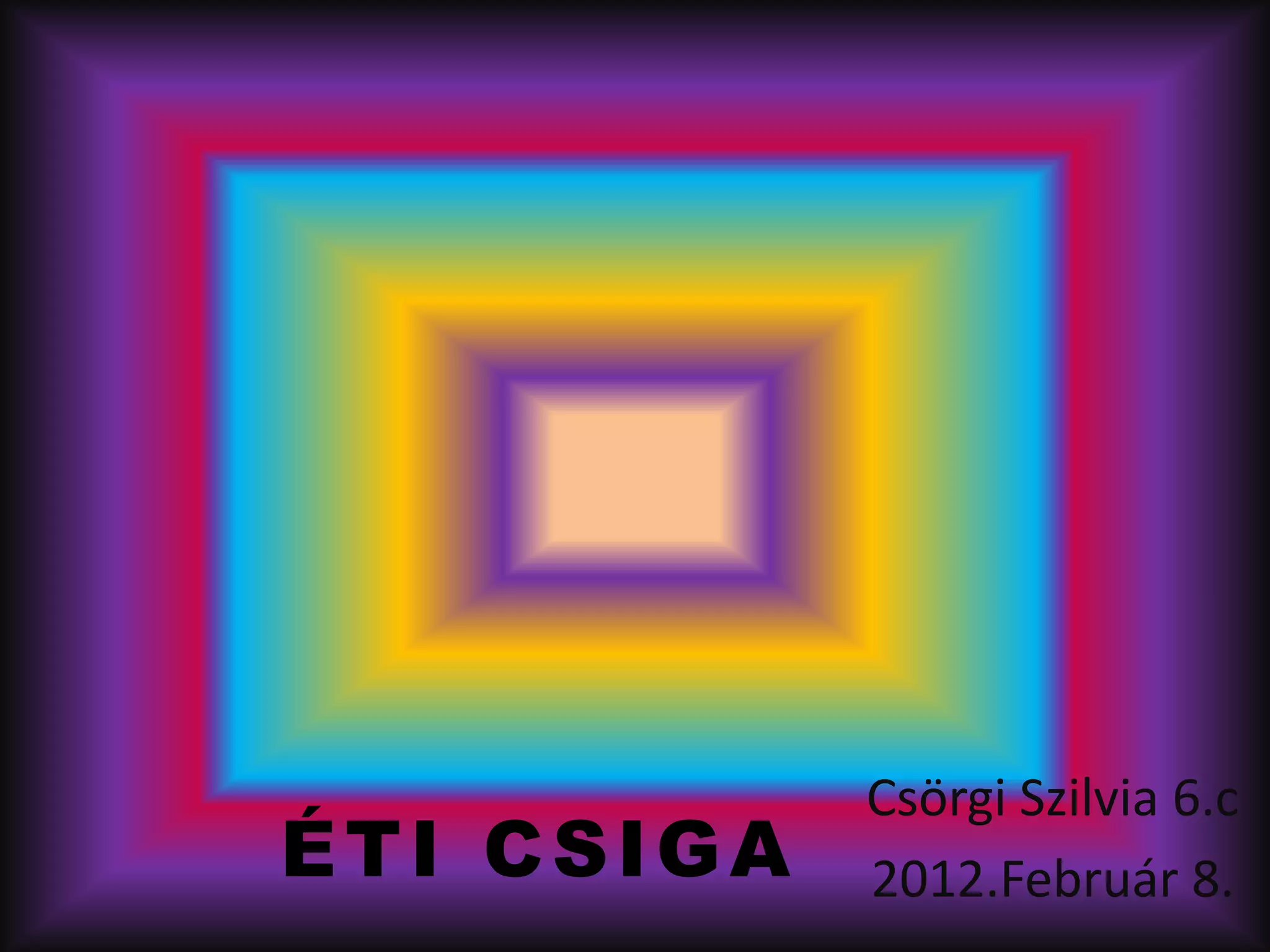 Csörgi szilvia 6.c éti csiga | PPTX