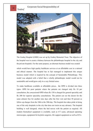 Csr godrej abhishek mokal | DOC