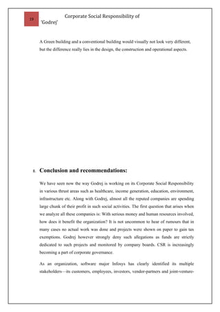 Csr godrej abhishek mokal | DOC