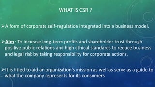 Corporate Social Responsibility IT/IT Services | PPTX
