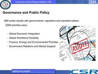 Csr ibm | PPT
