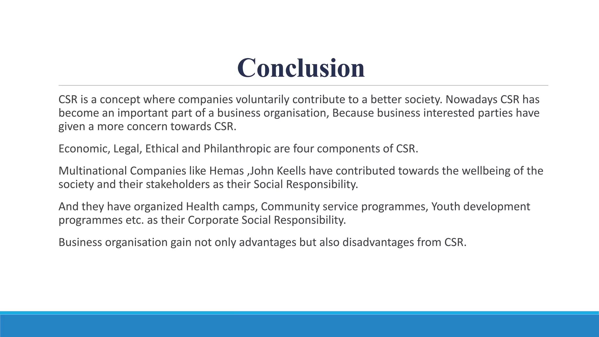 Csr in multinational companies edited | PPT