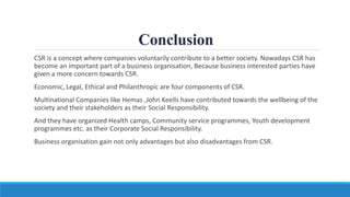 Csr in multinational companies edited | PPT