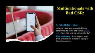 Csr in multinationals | PPT