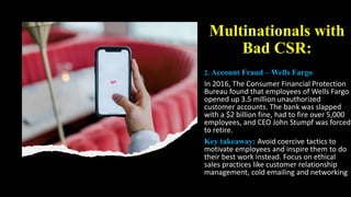 Csr in multinationals | PPT