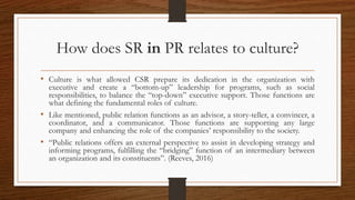 Social Responsibility in Public Relations | PPTX