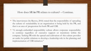 Social Responsibility in Public Relations | PPTX