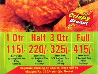 Crispy broast G11 | PPT