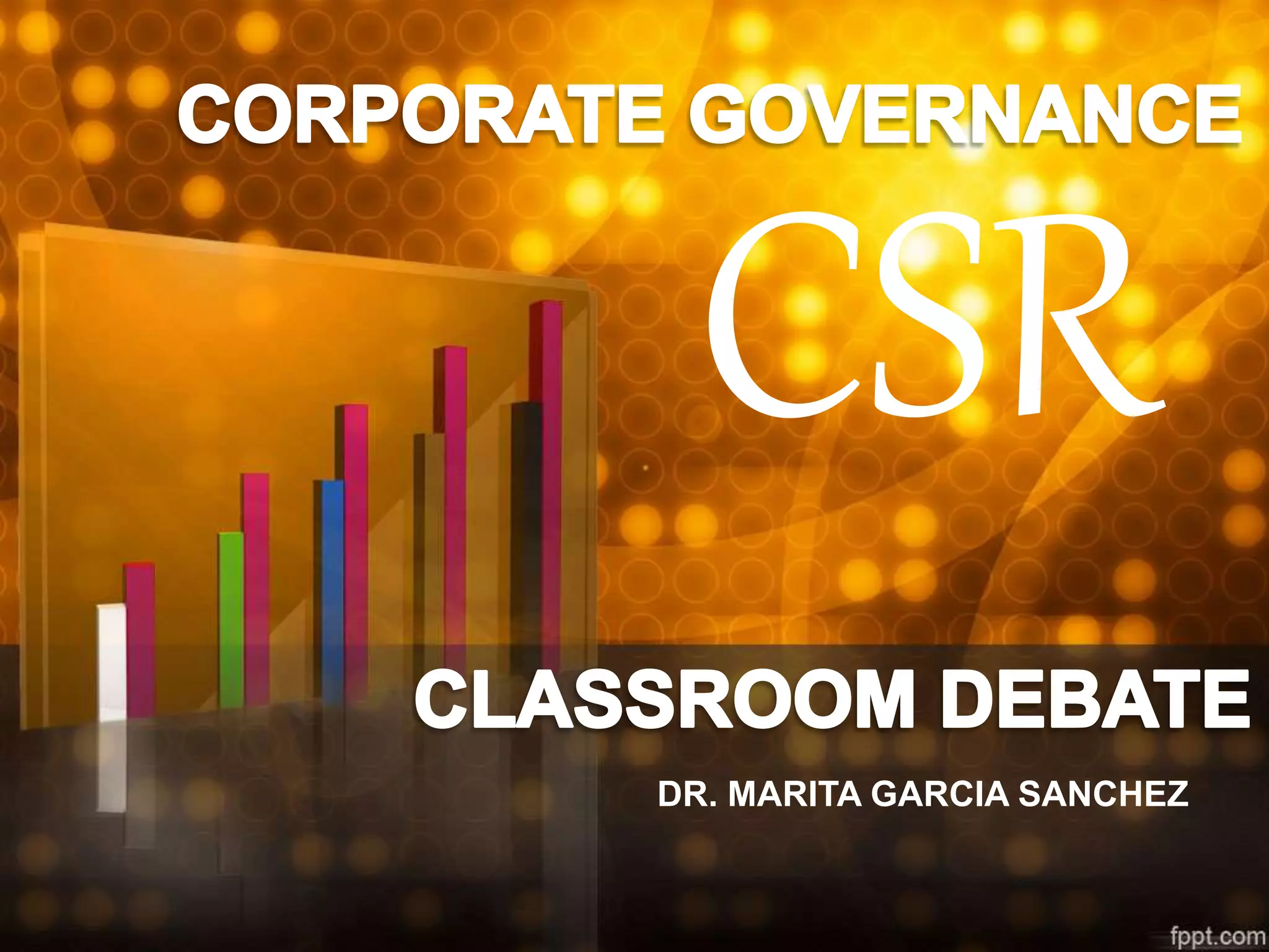 Corporate Governance and Social Responsibility | PPTX