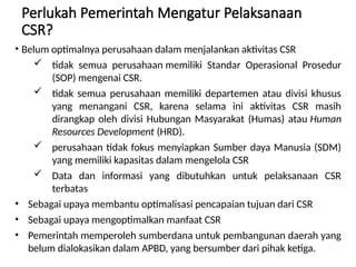 MANAJEMEN KONTEMPORER Corporate Social Responsibility | PPT