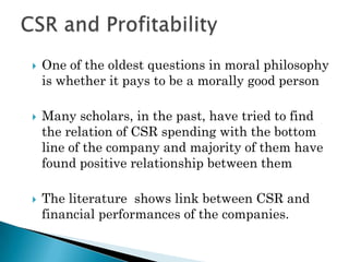Corporate Social Responsibility, CSR | PPT