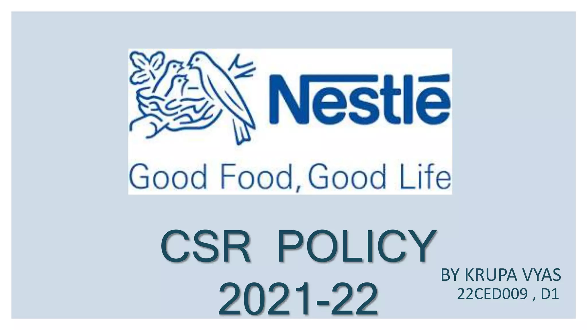 CSR NESTLE PPT.pptx