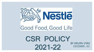 CSR NESTLE PPT.pptx