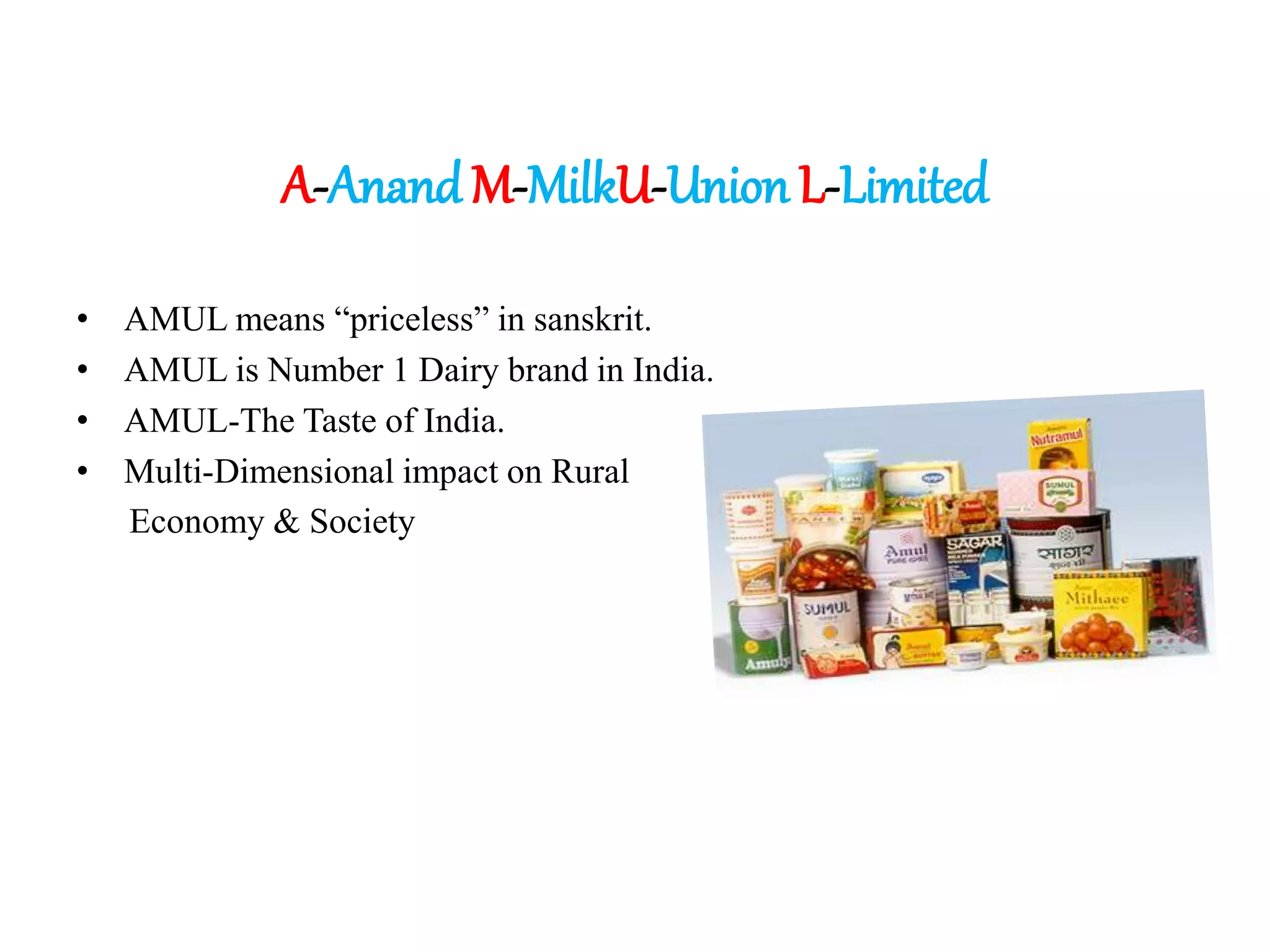 Csr of amul | PPTX
