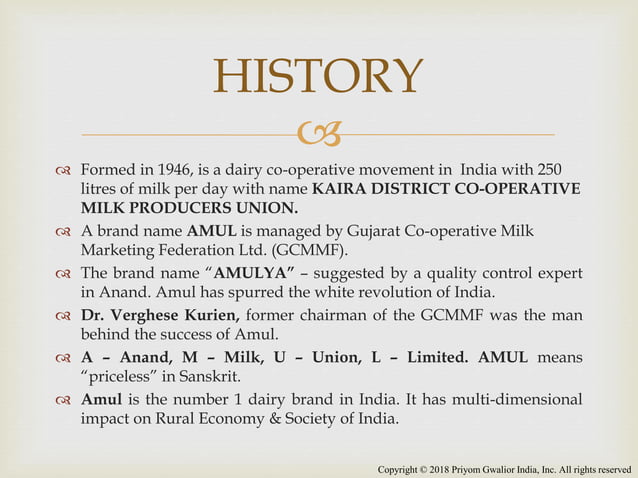 CSR of Amul | PPTX