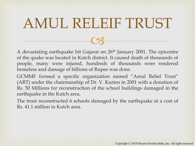 CSR of Amul | PPTX