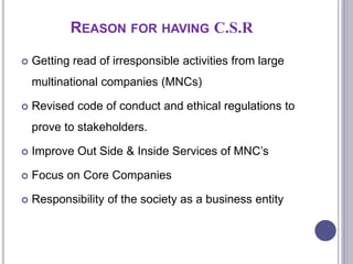 Csr of coal india | PPT