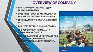 Csr of nrl by janty das | PPTX