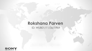 Corporate Social Responsibility (CSR) of Sony Corporation | PPTX