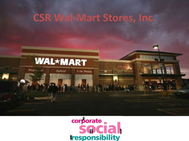 Csr of walmart | PPT