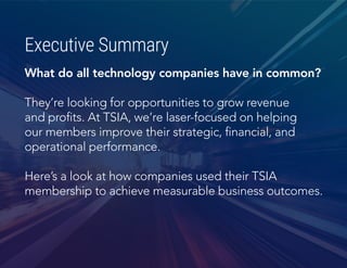 TSIA Customer Success ROI Case Studies | PDF | Business | Business and ...