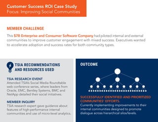 TSIA Customer Success ROI Case Studies | PDF | Business | Business and ...