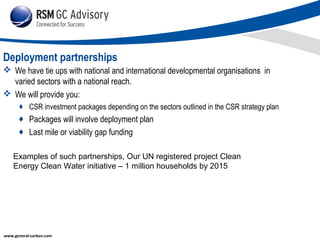 CSR – Planning and Implementation Support | PPT