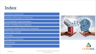 Revolutionizing Clinical Trial Data Quality through Intelligent Query ...