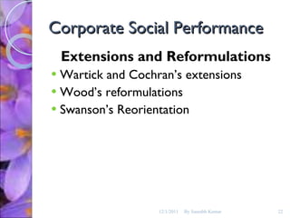 Corporate Social Responsibility ppt. | PPT