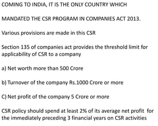 CSR PPT | PPTX