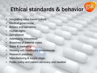 CSR & Sustainability in the Indian Pharmaceutical Sector - Focus on GSK ...