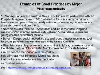 CSR & Sustainability in the Indian Pharmaceutical Sector - Focus on GSK ...