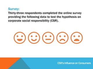 CSR and It's Influence on Consumers | PDF