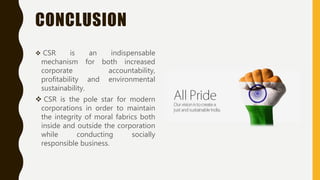 CSR from Indian Perspective | PPT