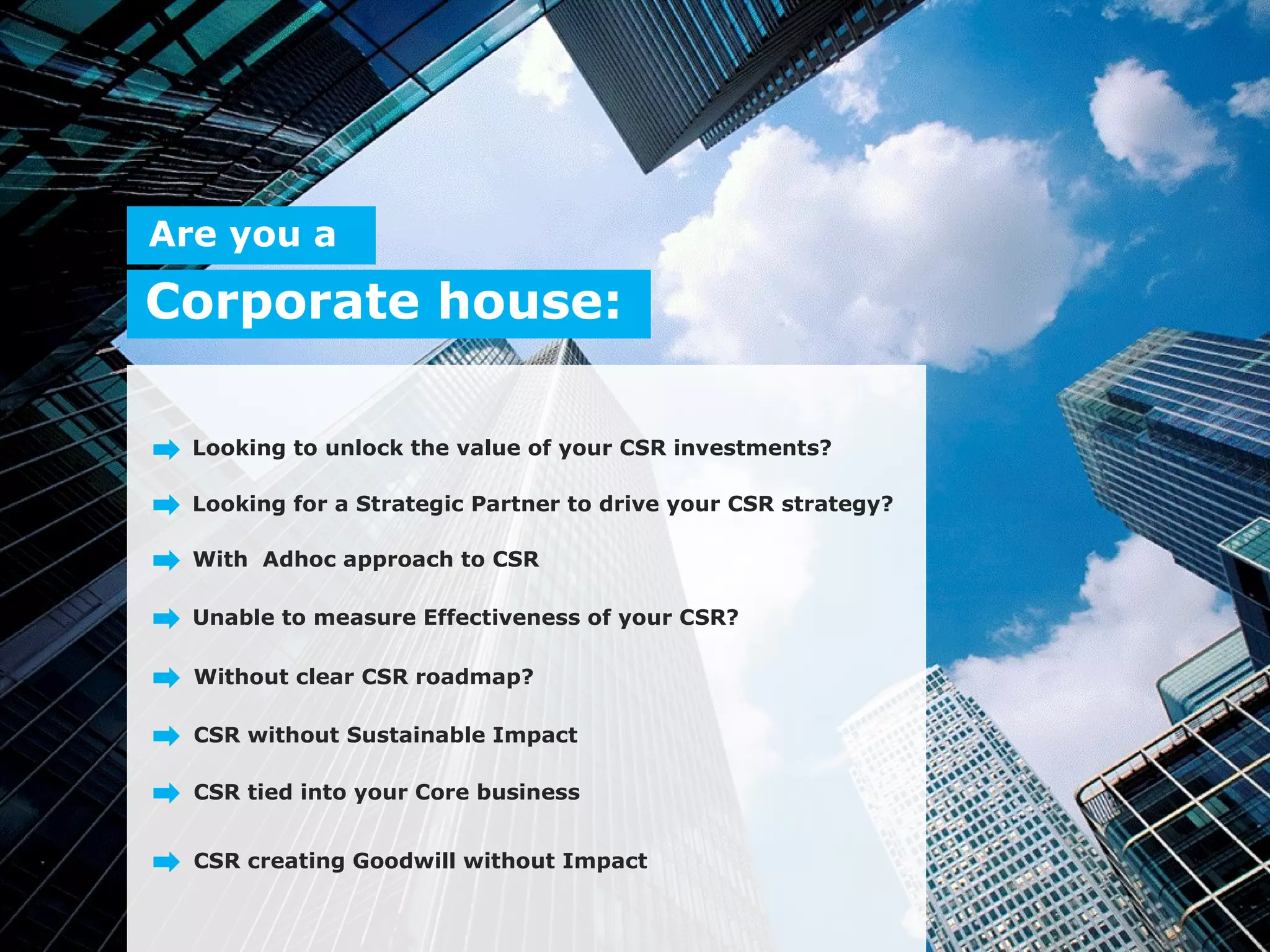Centum Learning - Skilling for CSR | PPT