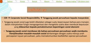 Corporate Sosial Responsibility | PPTX