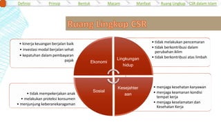 Corporate Sosial Responsibility | PPTX