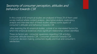 Corporate social responsibility(CSR) presentation self study | PPTX