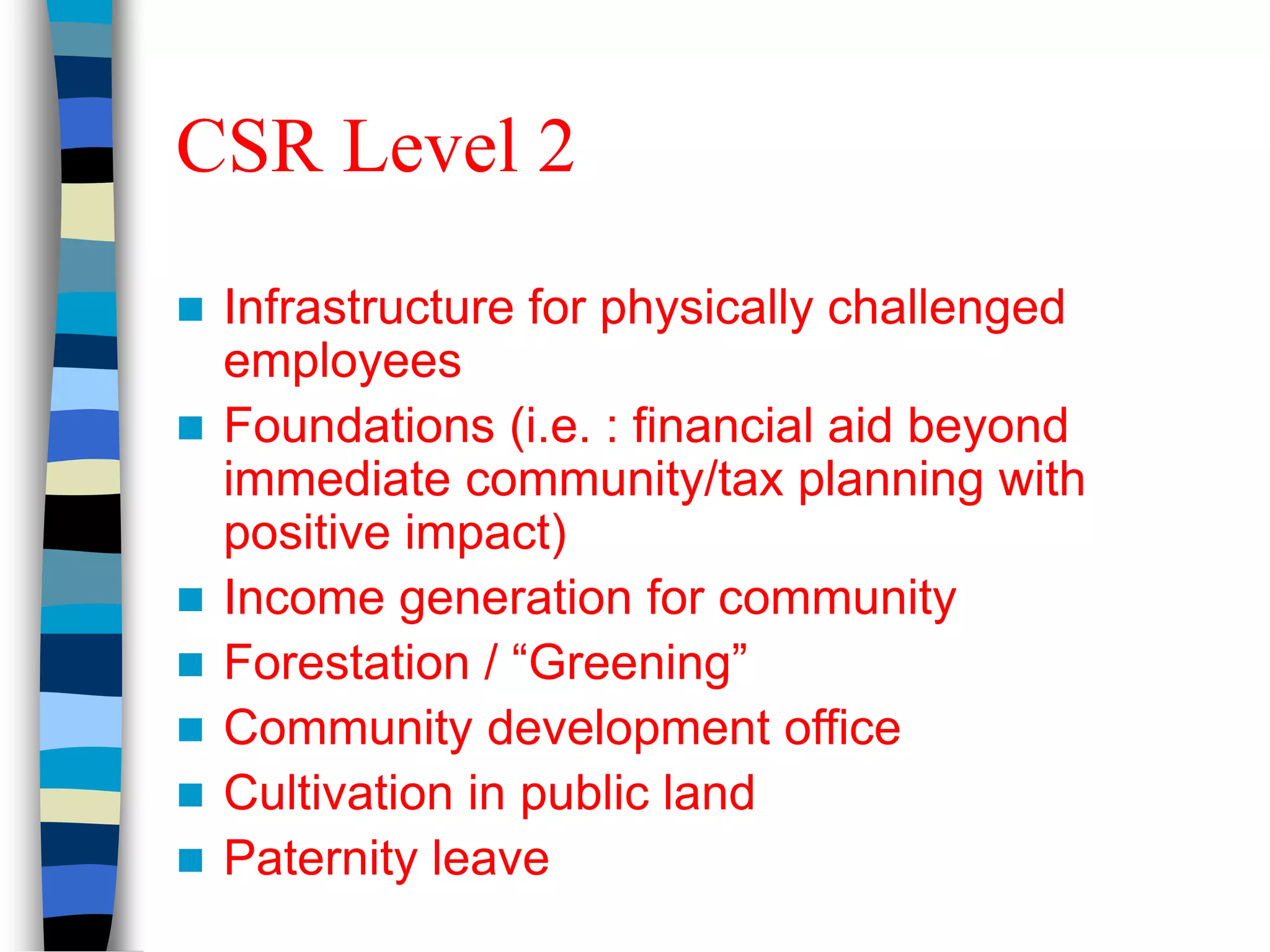 CSR | PPT