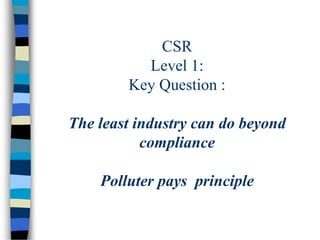 CSR | PPT