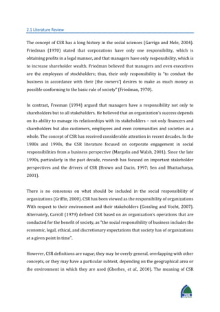 CSR PRACTICES OF FIRST SECURITY ISLAMI BANK LIMITED (FSIBL) | PDF